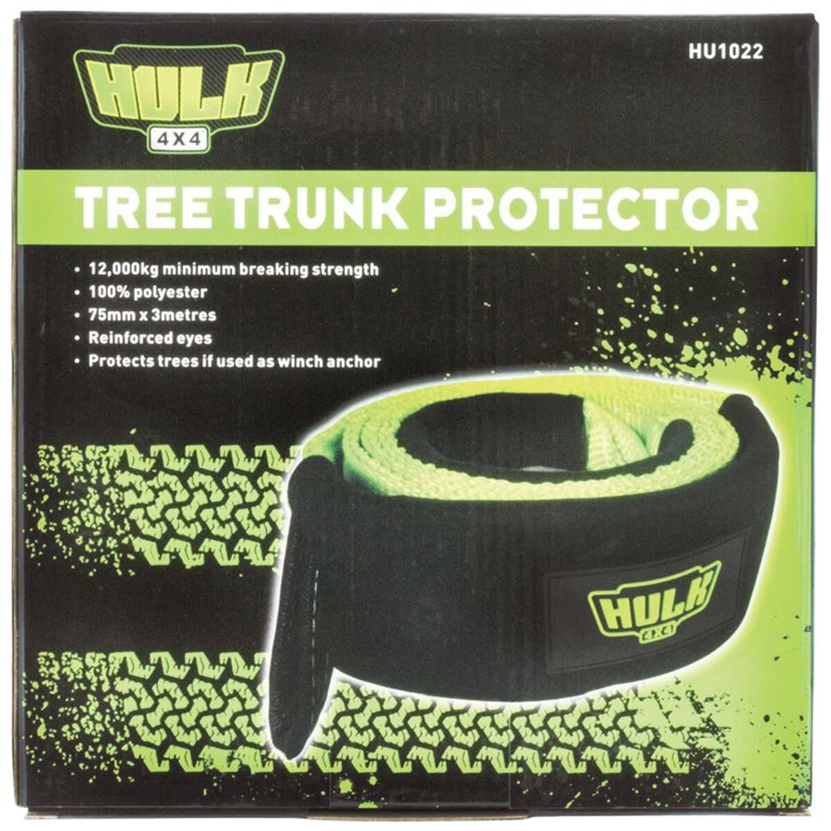 Hulk 4x4 Tree Trunk Protector 12,000Kg Equaliser Strap 75mm x 3M ...