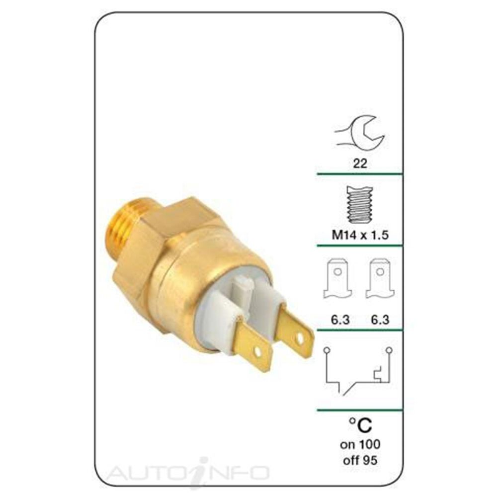 Engine Coolant Fan Temperature Switch | Supercheap Auto New Zealand