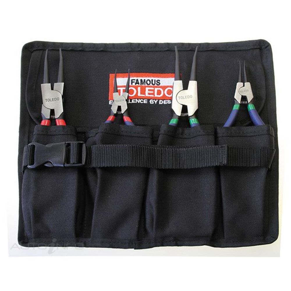 Toledo Circlip Plier Roll - 4 Piece - TCPR01 | Supercheap Auto New Zealand