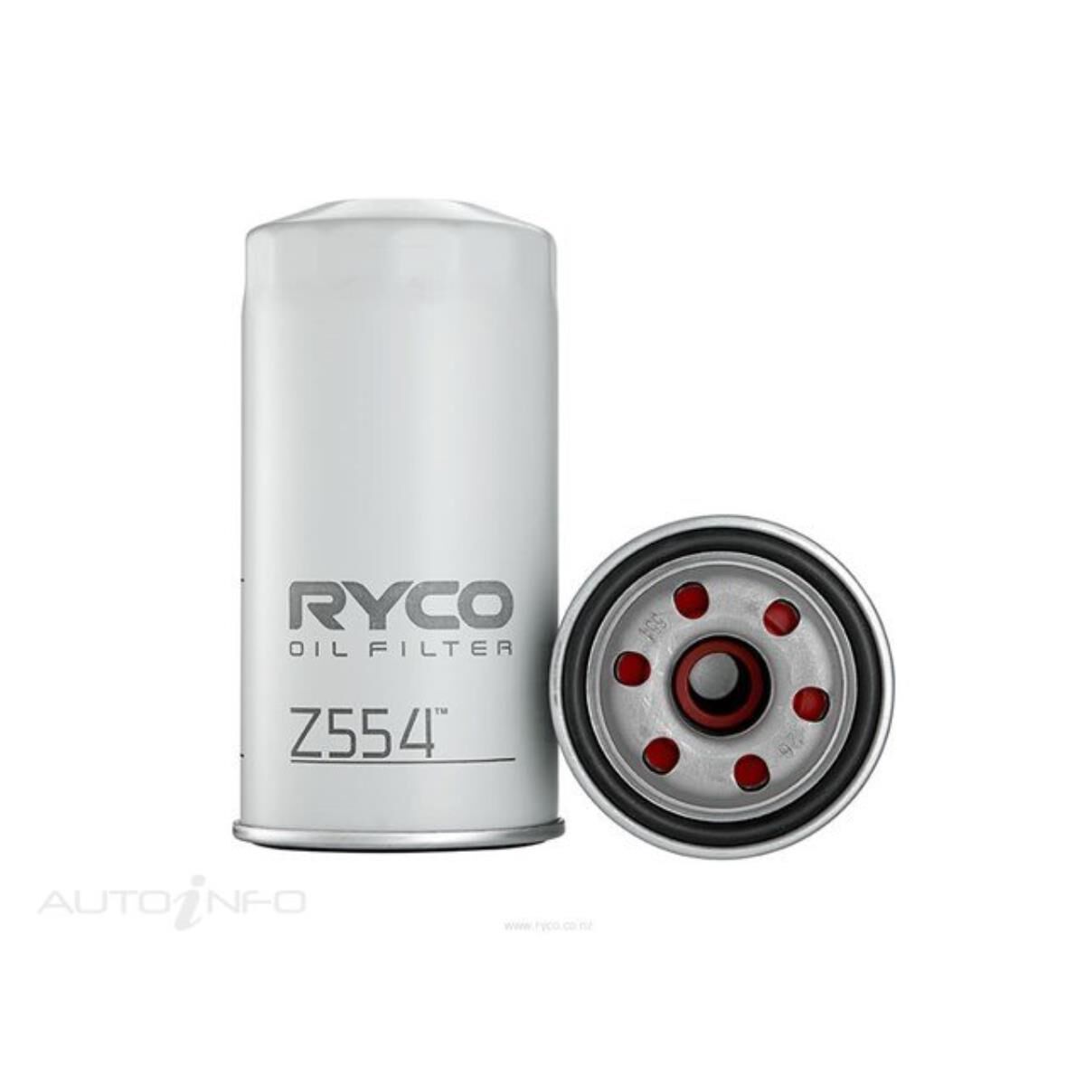 Ryco Oil Filter - Z554 | Supercheap Auto New Zealand