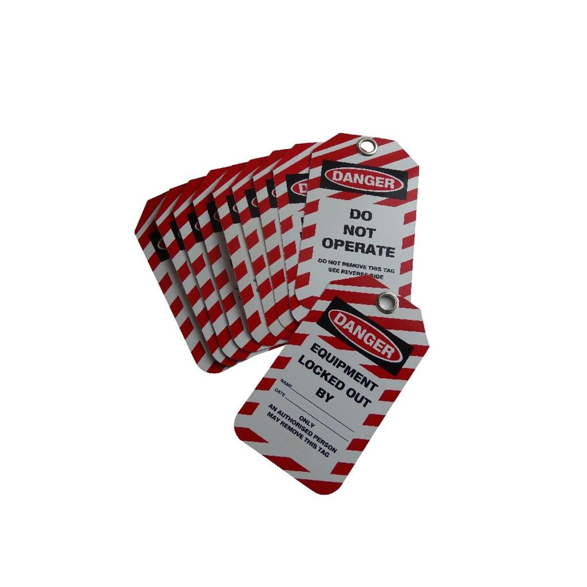 Jaylec Reusable Do Not Operate Danger Tags (Pkt Of 10) For Hybrid & Ev ...