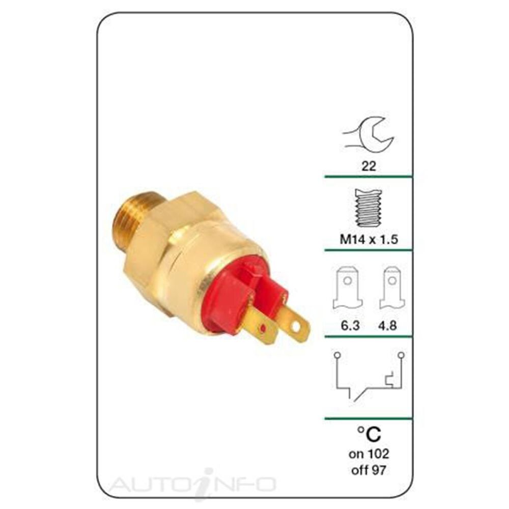 Engine Coolant Fan Temperature Switch | Supercheap Auto New Zealand
