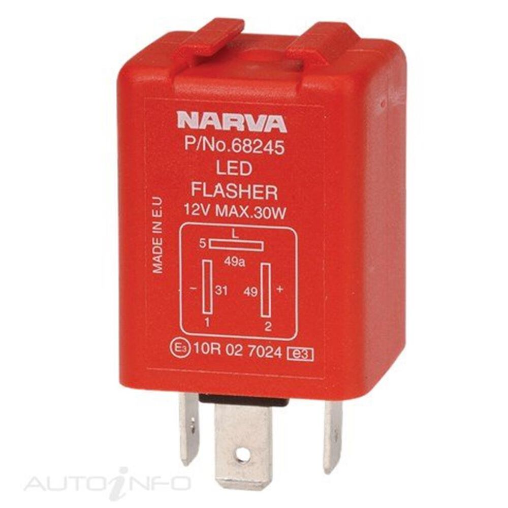 LED Electronic Flasher Unit 3 Pin - 12V | Supercheap Auto New Zealand
