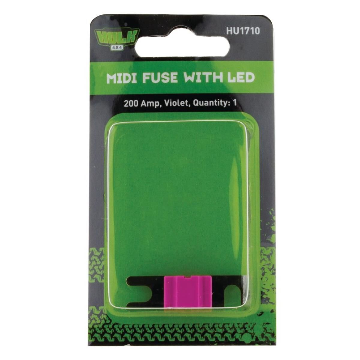 Hulk 4x4 Midi Fuse Violet 200 Amp With LED 32 Vdc - HU1710 | Supercheap ...