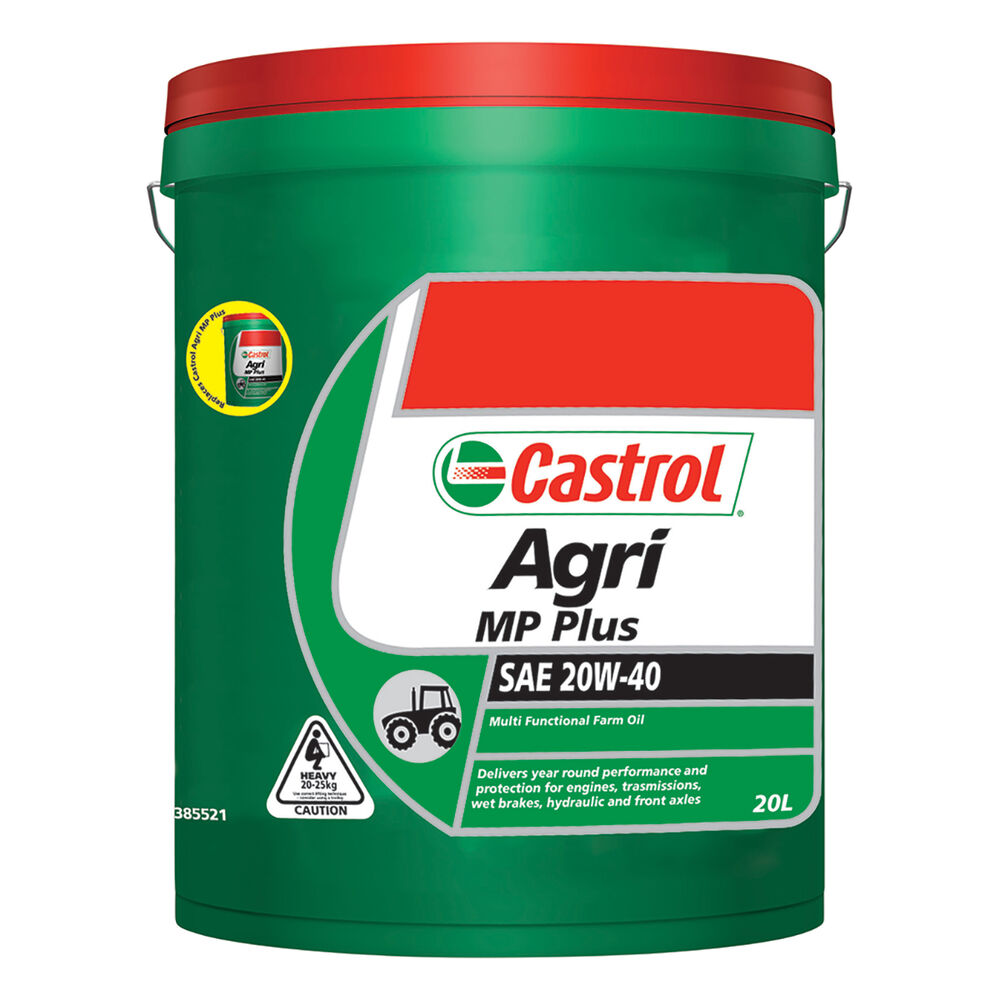 Castrol Agri MP Plus 20W-40 20L, 3385521 | Supercheap Auto New Zealand