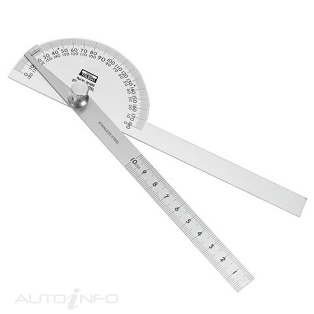 Toledo Protractor - 180 Degrees - 301955 | Supercheap Auto New Zealand