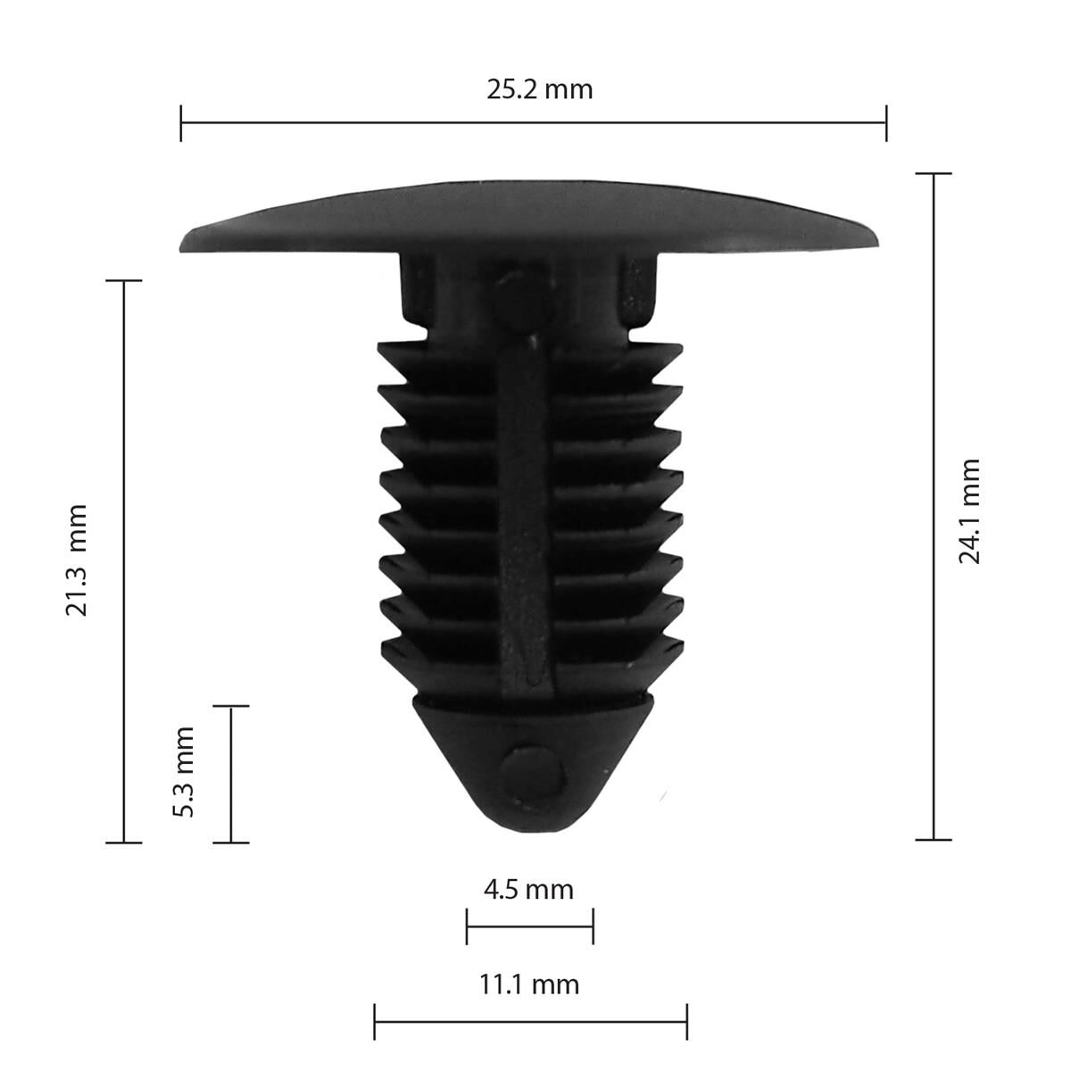 Carclips to suit GM - 25pk - CC10002-1/25 | Supercheap Auto New Zealand
