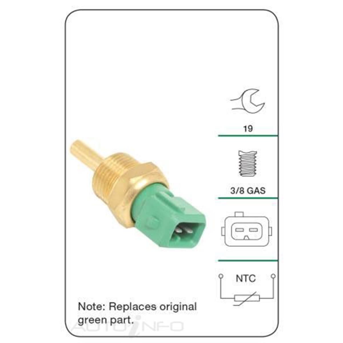 Tridon Coolant Temperature ECU Sensor - TCS035 | Supercheap Auto New ...