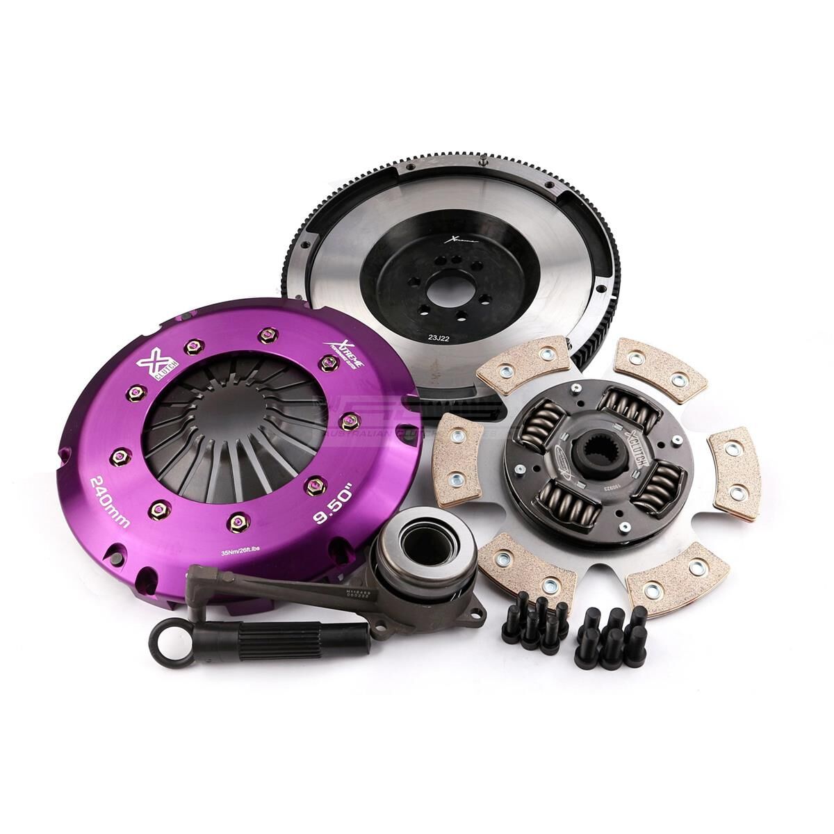 Xtreme Performance Race Clutch Kit - Sprung Ceramic, Includes Single ...