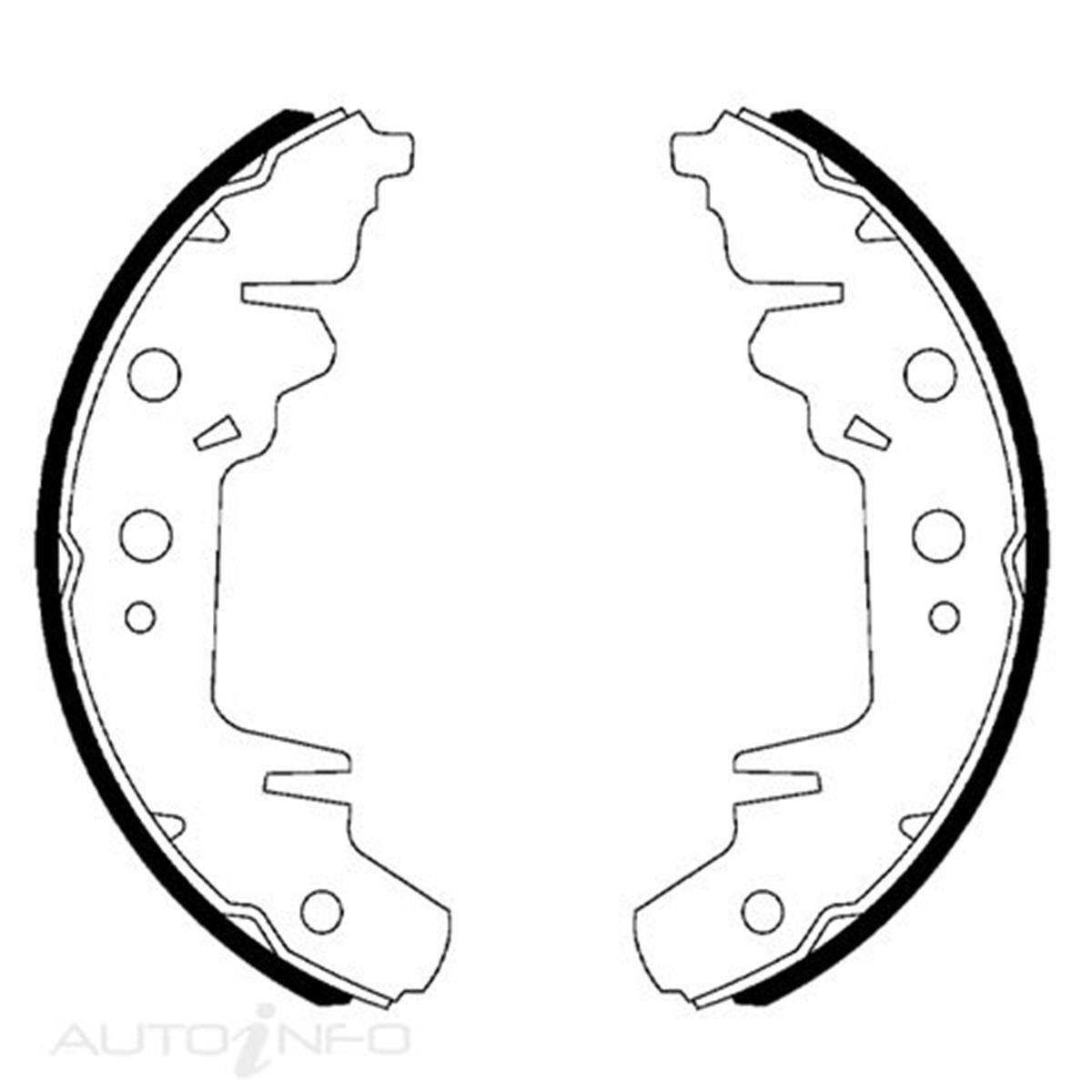 Bendix Brake Shoes - BS1802 | Supercheap Auto New Zealand