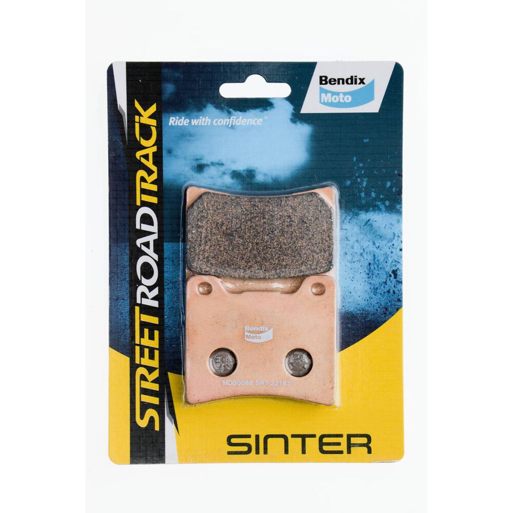 Bendix Street Road Track Motorcycle Disc Brake Pads - MDB0088-SRT ...