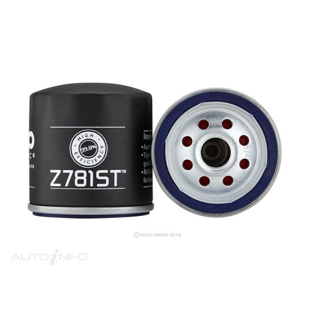 Ryco SynTec Oil Filter - Z781ST (Interchangeable With Z781 ...