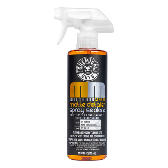 Chemical Guys Meticulous Matte Detailer Spray Sealant 473mL ...