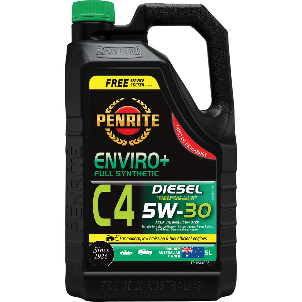 Penrite Enviro+ C4 Engine Oil - 5W-30 5 Litre | Supercheap Auto New Zealand