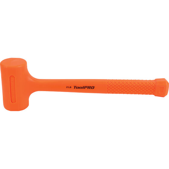 ToolPRO Dead Blow Hammer - Steel/Poly, 2lb, 900g | Supercheap Auto New ...