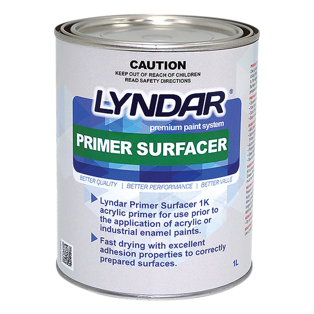 Lyndar Primer Surfacer 1 Litre | Supercheap Auto New Zealand