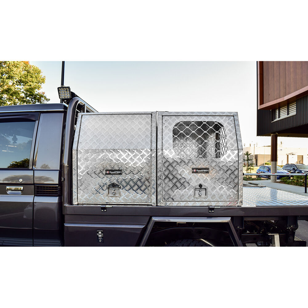 ToolPRO Highside Tool Box - Modular, Aluminium, Checker Plate ...