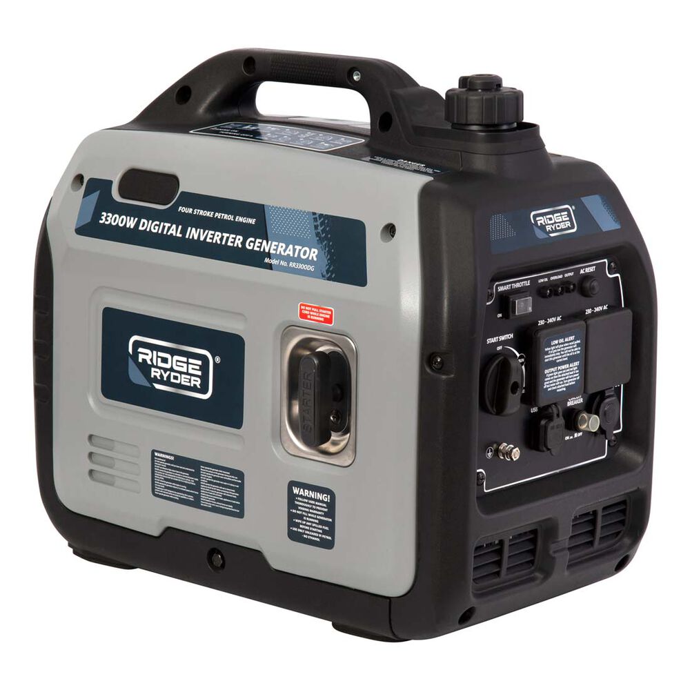 Ridge Ryder 3300W Inverter Generator | Supercheap Auto New Zealand