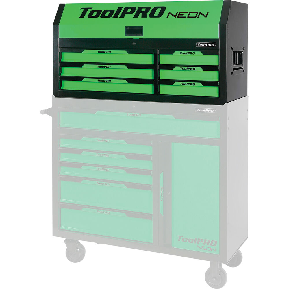 ToolPRO Neon Tool Chest Green 6 Drawer 42 Inch | Supercheap Auto New ...