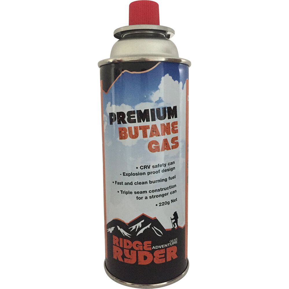 Ridge Ryder Butane Gas 220g 4 Pack | Supercheap Auto New Zealand