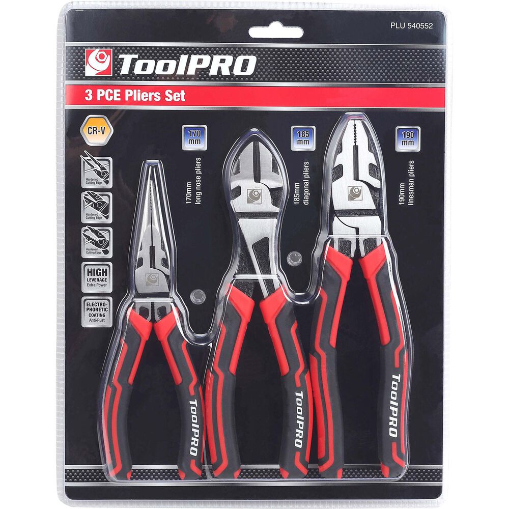 ToolPRO Plier Set 3 Piece | Supercheap Auto New Zealand