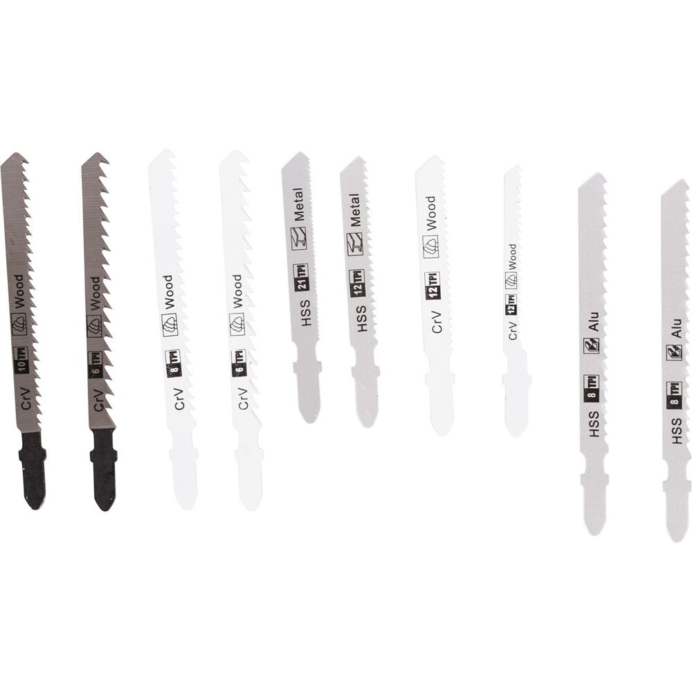 ToolPRO Jigsaw Blade Set 10 Piece | Supercheap Auto New Zealand