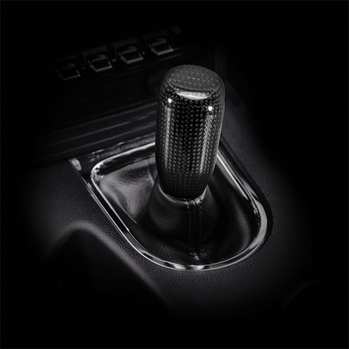 TypeS Black Carbon Fibre Gear Knob Supercheap Auto New Zealand