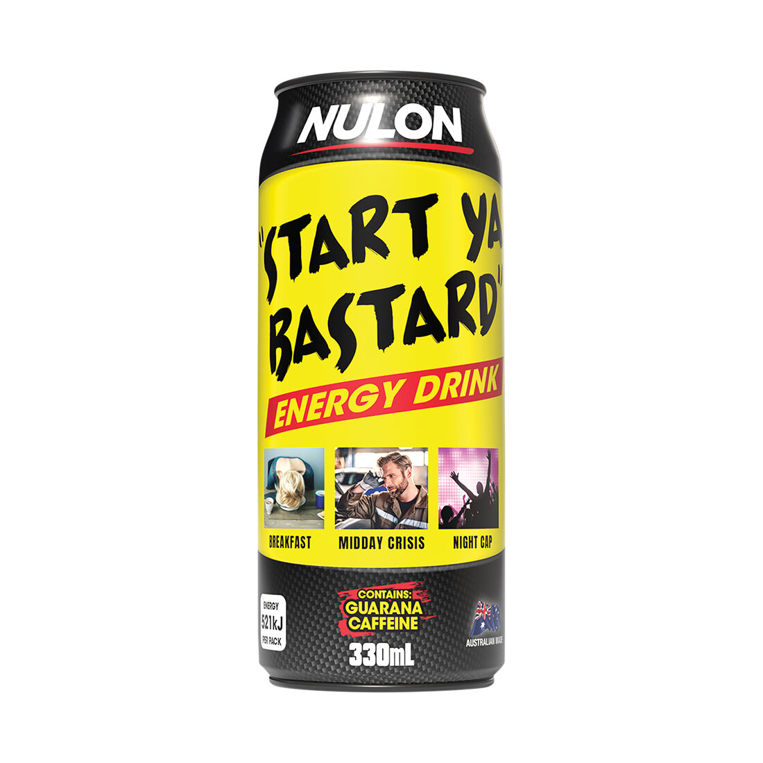 Nulon "Start Ya Bastard" Energy Drink 330ml | Supercheap Auto New Zealand
