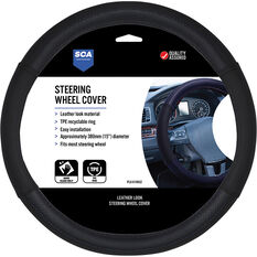 Steering Wheel Covers | Leather & Faux | Supercheap Auto