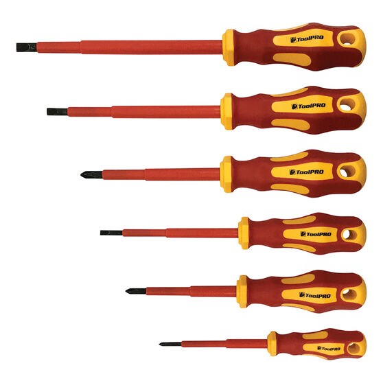 ToolPRO VDE Screwdriver Set - 6 Piece | Supercheap Auto New Zealand