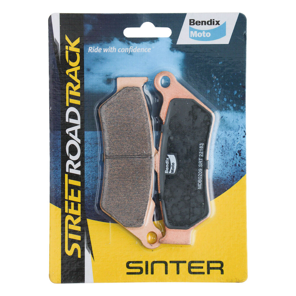 Bendix Street Road Track Motorcycle Disc Brake Pads - MDB0209-SRT ...