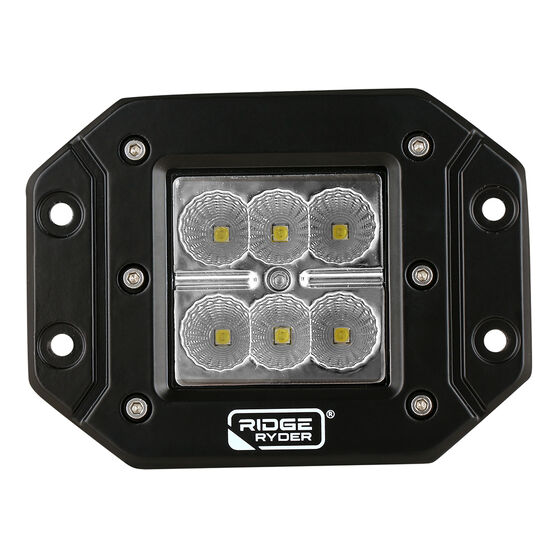Ridge Ryder LED Flush Mount Utility Light Square 25W | Supercheap Auto ...