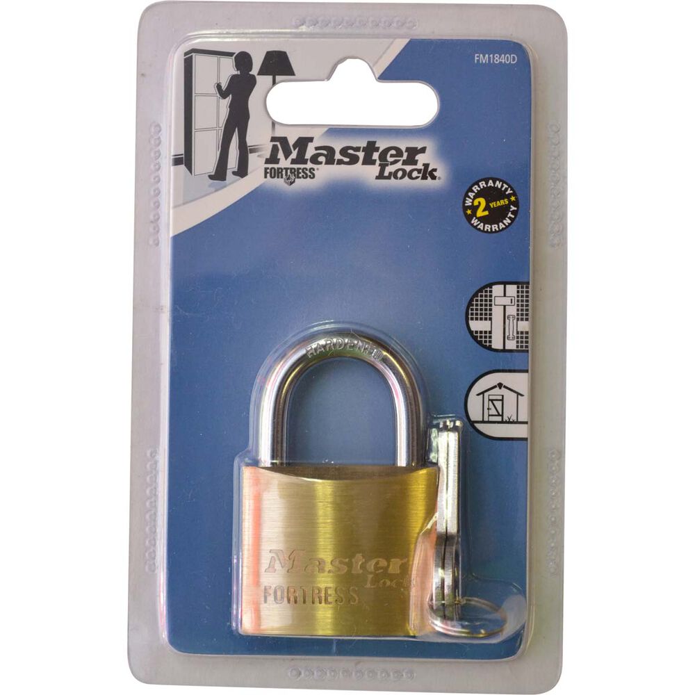 Master Lock Fortress Padlock - 40mm | Supercheap Auto New Zealand