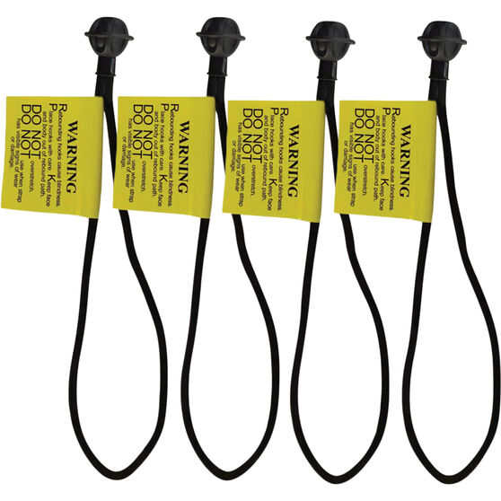 Gripwell Toggle Straps Black 4 pack | Supercheap Auto New Zealand