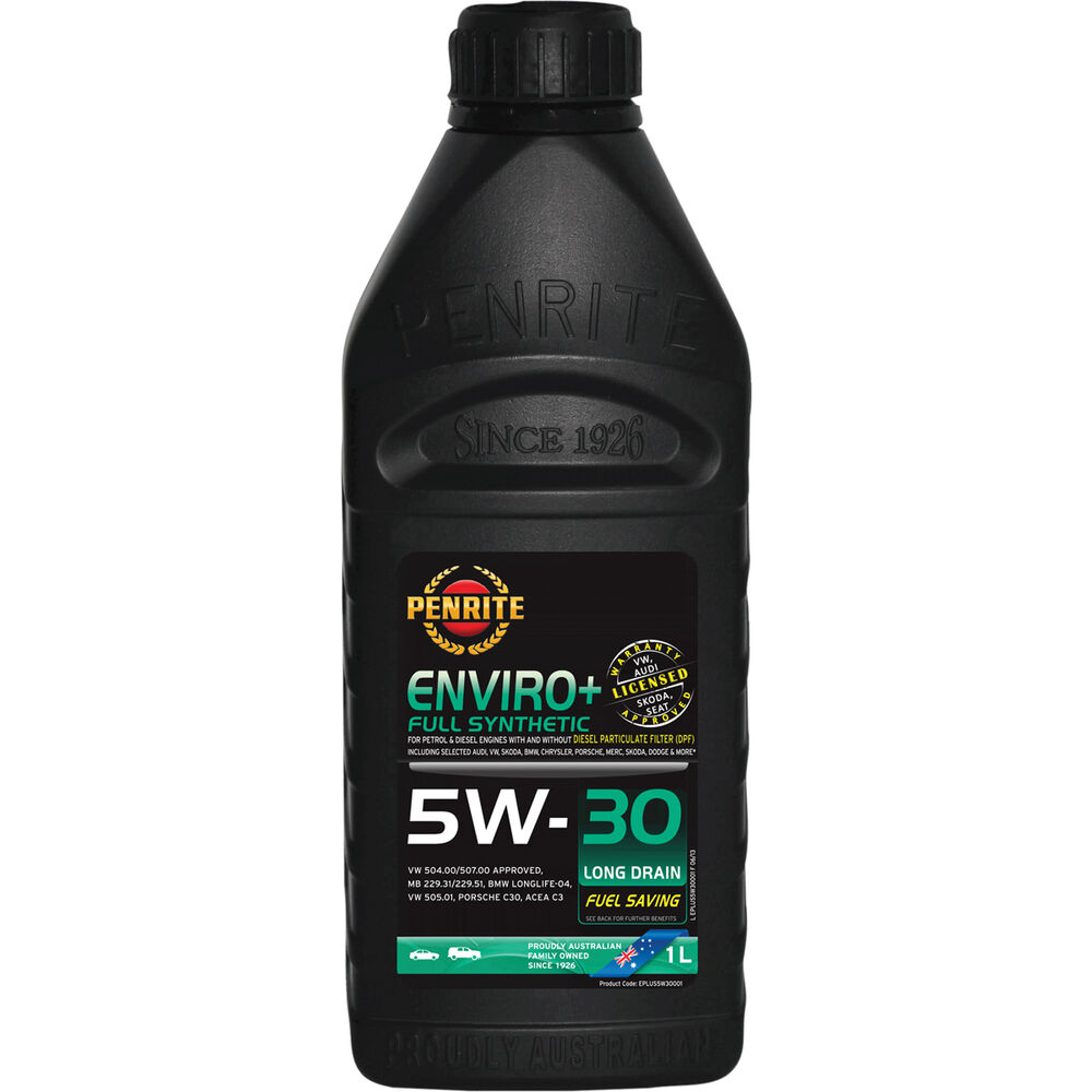 Penrite Enviro+ Engine Oil - 5W-30 1 Litre | Supercheap Auto New Zealand