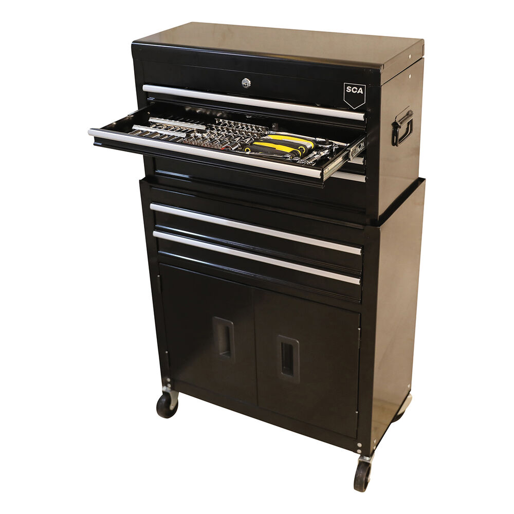 SCA 142 Piece Tool Kit With Cabinet | Supercheap Auto New Zealand