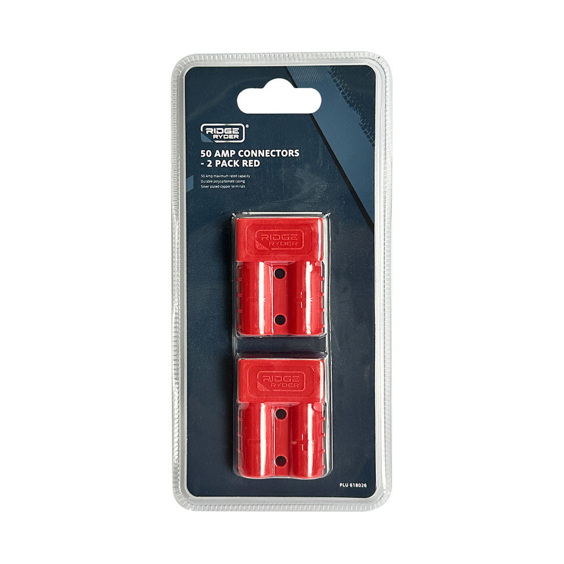 SCA 50 Amp Connector Set -Red, 2 Pack | Supercheap Auto New Zealand