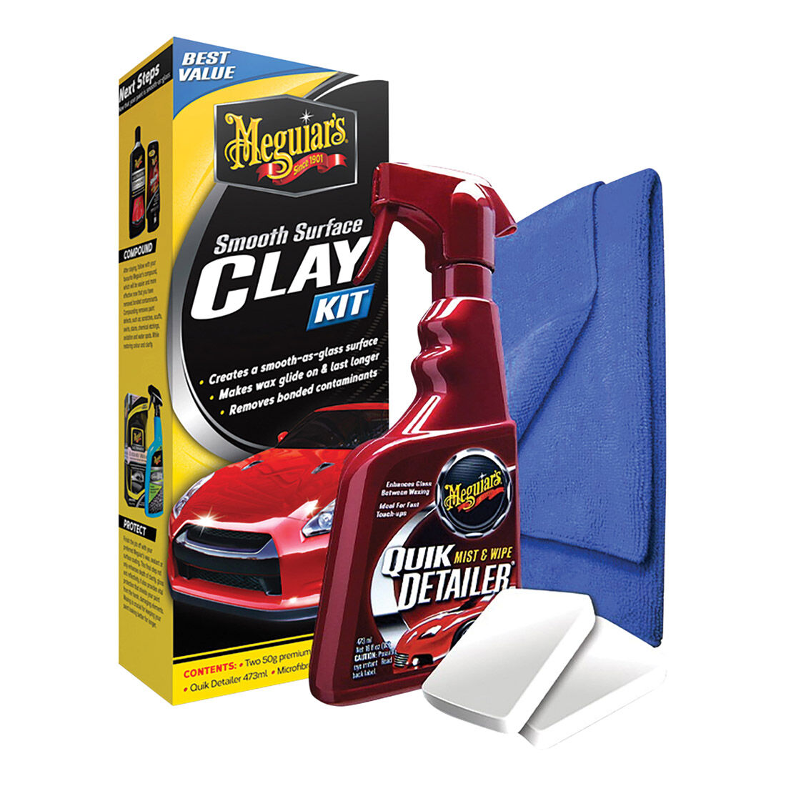 Meguiar s Smooth Surface Clay Bar Kit Supercheap Auto New Zealand