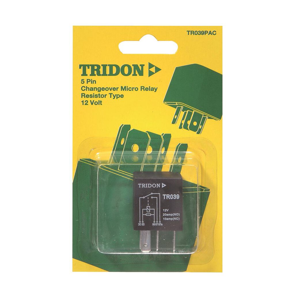 Tridon Relay - Micro, 12V 20/10 AMP 5 Pin - TR039PAC | Supercheap Auto ...