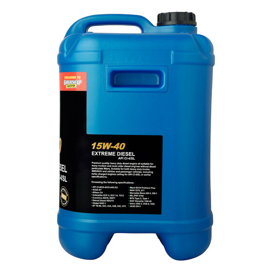 Gulf Western Extreme Diesel Engine Oil - 15W-40 25 Litre | Supercheap ...