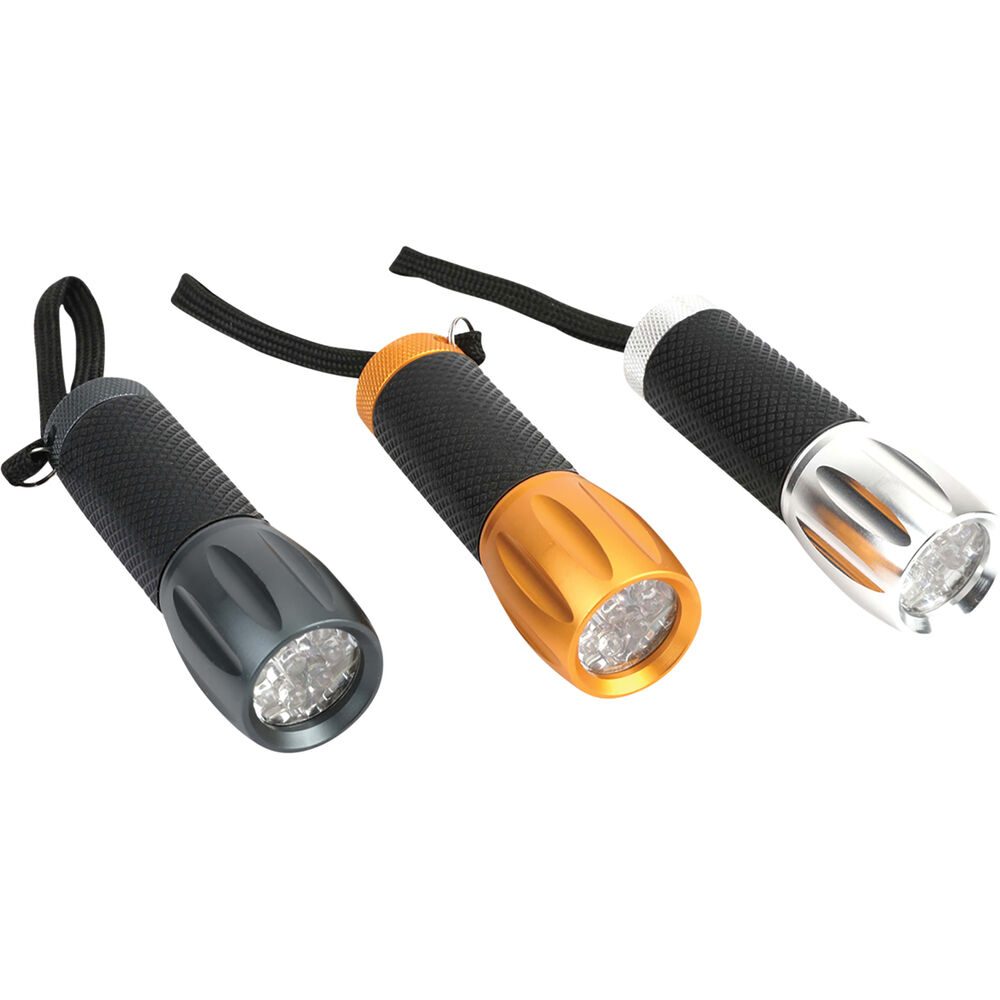 Ridge Ryder 9 LED Torch 3pk Aluminium | Supercheap Auto New Zealand