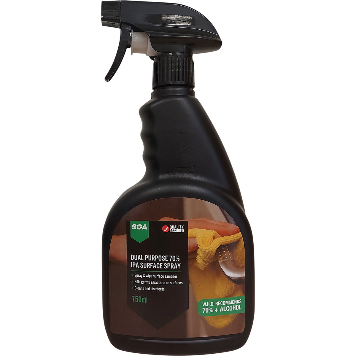 SCA Dual Purpose 70% IPA Surface Spray- 750ml | Supercheap Auto New Zealand