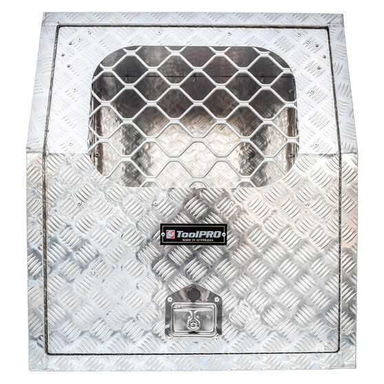 ToolPRO Dog Box - Modular, Aluminium Checker Plate | Supercheap Auto ...