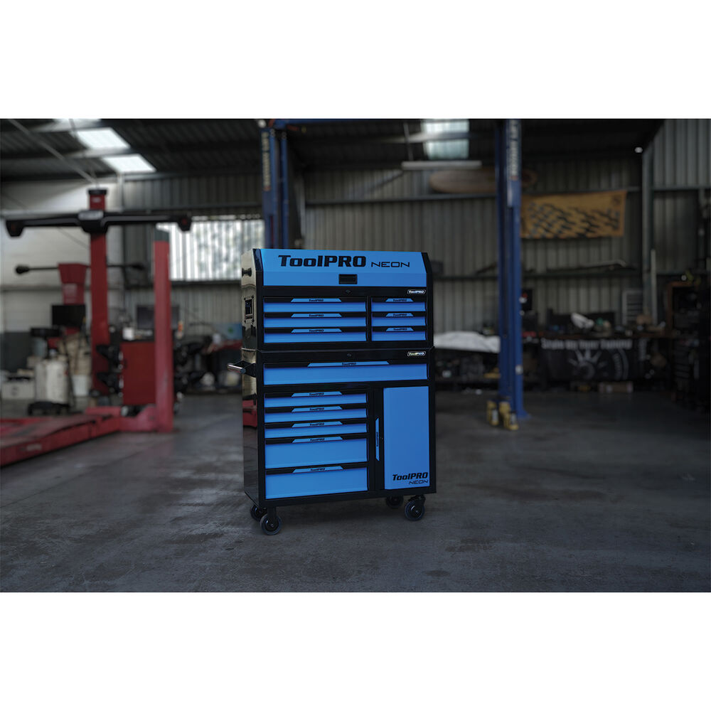 ToolPRO Neon Tool Cabinet Blue 6 Drawer 42 Inch | Supercheap Auto New ...