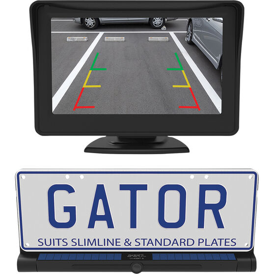 Gator Reverse Camera Kit 4.3" Wireless Solar GRV43SKT | Supercheap Auto ...
