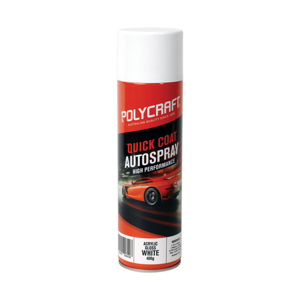 Polycraft Acrylic Gloss White 400g | Supercheap Auto New Zealand