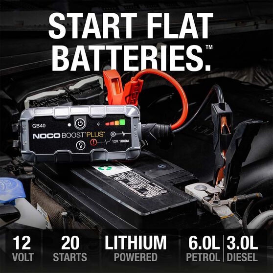 NOCO UltraSafe Boost Plus Lithium Jump Starter 12V 1000 Amp ...