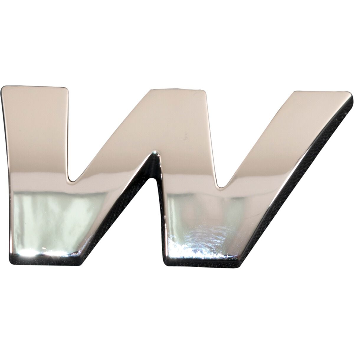 SCA 3D Chrome Badge Letter W | Supercheap Auto New Zealand