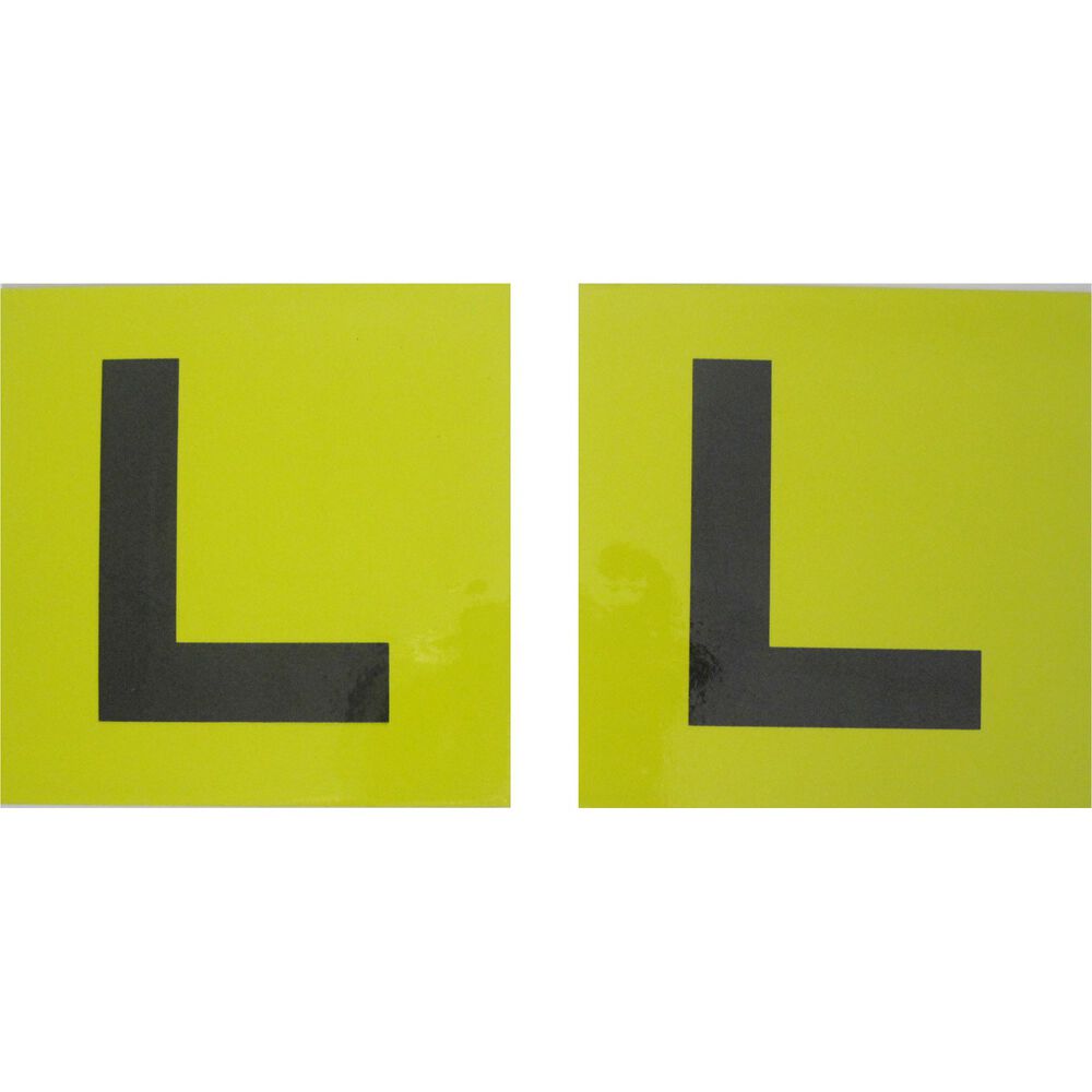 SCA L Plate - Magnetic, Standard, 2 Pack | Supercheap Auto New Zealand