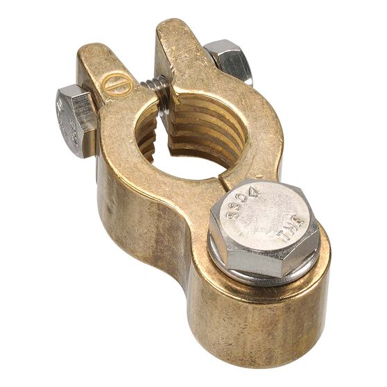 Projecta Battery Terminal Forged Brass Heavy Duty Bolt Negative BT642H ...